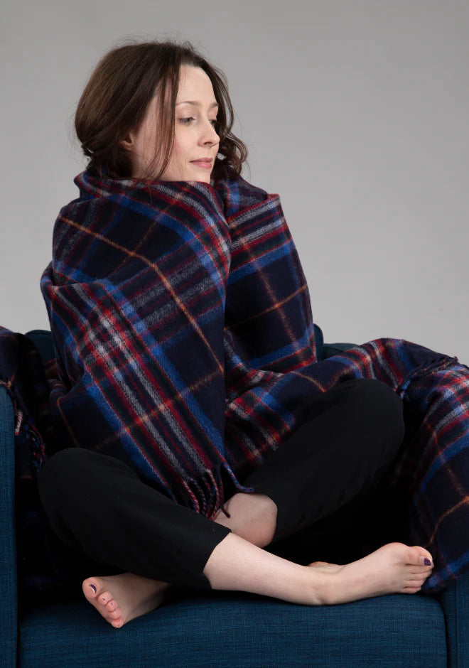 Esprit Du Quebec Merino Wool Tartan Blanket – Thor Haven Farm